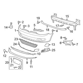 2011 Volkswagen Golf GTI OEM Bumpers - Front & Rear | CARiD