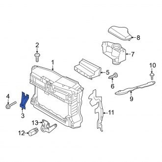 Volkswagen Golf GTI Radiator Supports — CARiD.com
