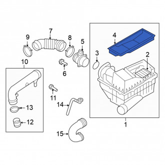 Volkswagen Tiguan Air Filter Housing Boxes & Parts — CARiD.com