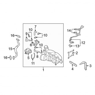 2013 Volkswagen Golf GTI OEM Turbochargers & Superchargers — CARiD.com