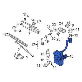 Volkswagen OE™ Wipers & Washers | CARiD