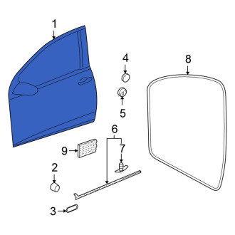 Volkswagen OE™ Doors - CARiD.com