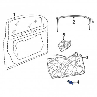 Volkswagen Golf GTI OEM Window Parts | Visors, Regulators — CARiD.com