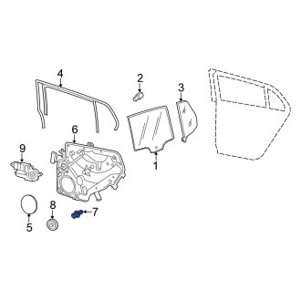 Volkswagen Golf GTI Window Hardware — CARID.com