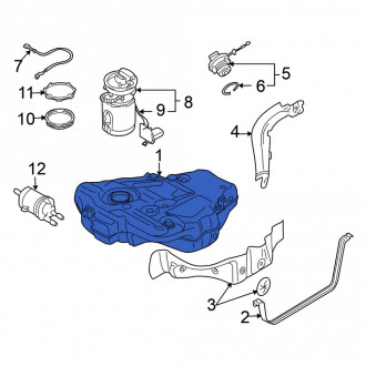 Volkswagen Golf GTI OEM Fuel System Parts | Pumps, Lines — CARiD.com