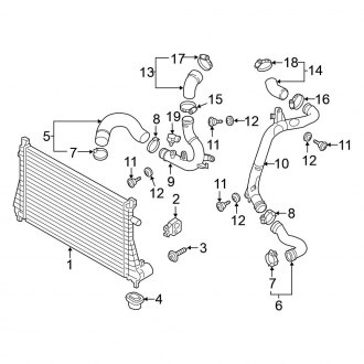 2020 Volkswagen Golf GTI Intercoolers | Air To Water, Front Mount ...