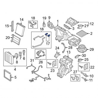 Volkswagen Taos OEM A/C & Heating Parts | Systems, Compressors — CARiD.com