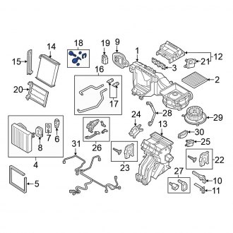 Volkswagen Taos OEM A/C & Heating Parts | Systems, Compressors — CARiD.com