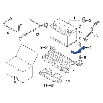 Volkswagen Taos Battery Trays, Alternator Brackets, Mounts — CARiD.com