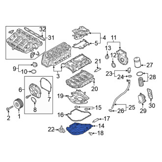 Volkswagen Tiguan OEM Engine Parts - Rebuild Kits, Pistons | CARiD