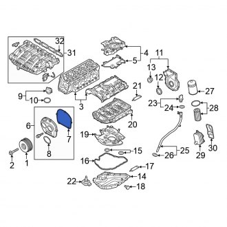 Volkswagen Tiguan OEM Engine Parts | Rebuild Kits, Pistons — CARiD.com