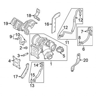 2020 Volkswagen Golf GTI OEM Turbochargers & Superchargers | CARiD