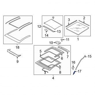 Volkswagen Golf OEM Roofs & Parts | Panels, Drip Rails — CARiD.com