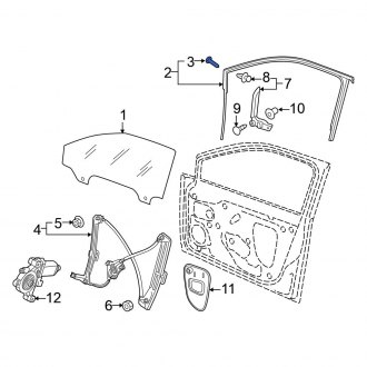 Volkswagen Golf GTI Window Hardware — CARID.com