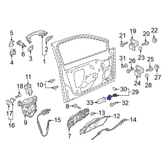 Volkswagen Golf GTI Door Hinges, Pin & Bushing Kits – CARiD.com