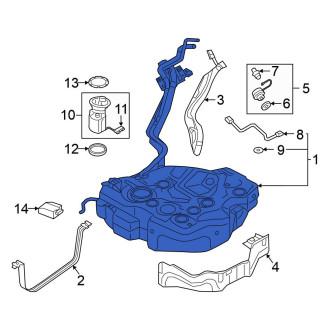 Volkswagen Golf GTI OEM Fuel System Parts | Pumps, Lines — CARiD.com