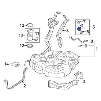 Volkswagen Golf GTI OEM Fuel System Parts | Pumps, Lines — CARiD.com