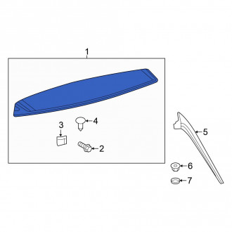 Volkswagen Golf GTI Factory Style Rear Spoilers – CARiD.com