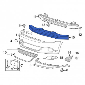 Volkswagen Jetta OEM Bumpers | Genuine Front & Rear Bumpers — CARiD.com