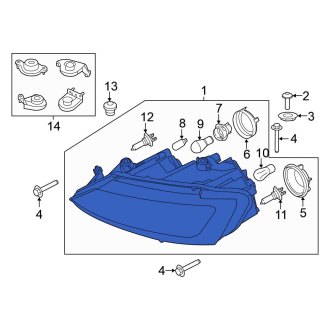 Volkswagen Jetta OEM Headlights - Factory Headlights | CARiD
