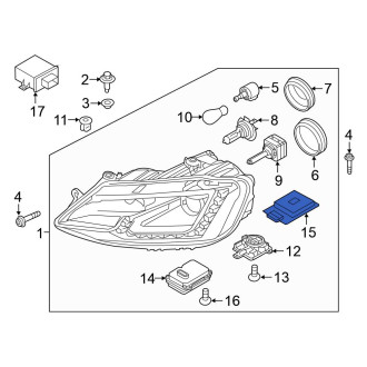 Volkswagen Tiguan OEM Headlights | Projector, LED, HID, Halo — CARiD.com