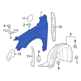 Volkswagen Jetta OEM Fenders | Factory Front & Rear Fenders — CARiD.com