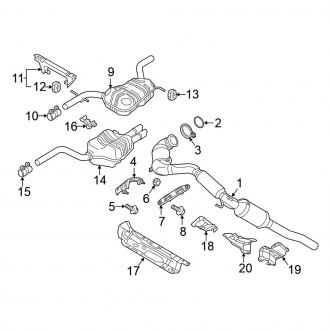 2015 Volkswagen Jetta Performance Exhaust Systems - Mufflers, Tips