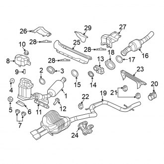 2014 Volkswagen Jetta Performance Exhaust Systems - Mufflers, Tips