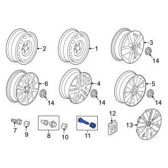 Volkswagen Jetta OEM Wheels | Original Steel & Alloy Wheels — CARiD.com