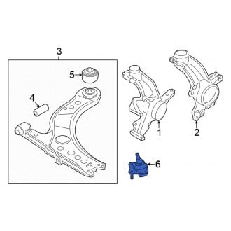 Volkswagen Jetta OEM Suspension Parts | Shocks, Struts — CARiD.com