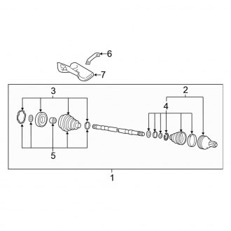 2012 Volkswagen Jetta Driveline Parts - Axles, Hubs, CV-Joints | CARiD