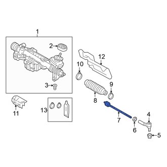 Volkswagen Tiguan OEM Steering Parts | Fluids, Pumps, Kits — CARiD.com