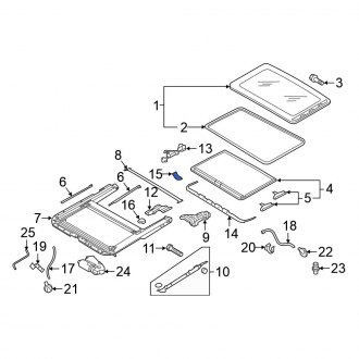 Volkswagen Jetta OEM Roofs & Parts | Panels, Drip Rails — CARiD.com