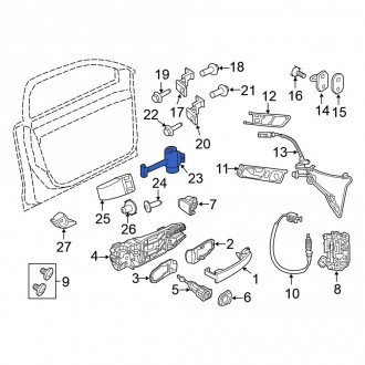 Volkswagen Jetta Door Hinges, Pin & Bushing Kits – CARiD.com