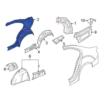 Volkswagen Jetta OEM Quarter Panels & Parts | Rear & Front — CARiD.com
