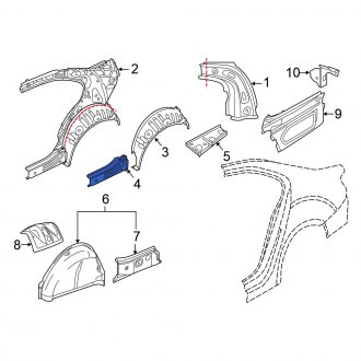 Volkswagen Jetta OEM Quarter Panels & Parts | Rear & Front — CARiD.com