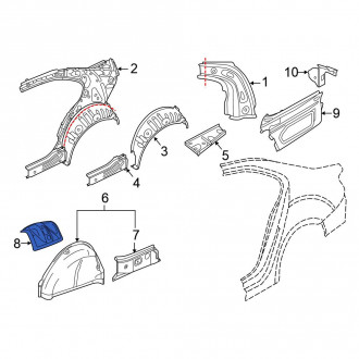 Volkswagen Tiguan OEM Exterior & Body Parts — CARiD.com