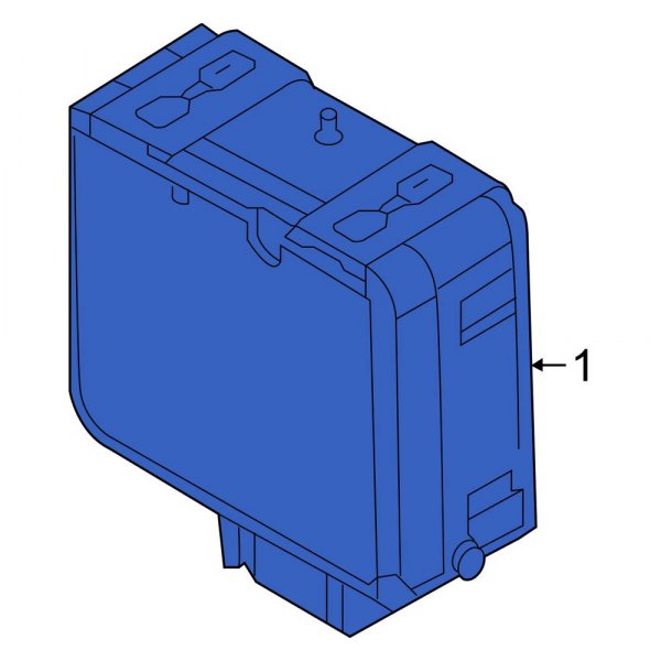 Volkswagen OE 3QF907561J - Front Cruise Control Distance Sensor