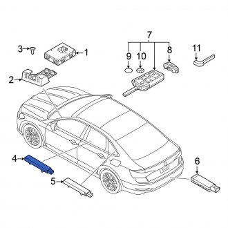 Volkswagen Atlas Keyless Entry Remotes — CARiD.com