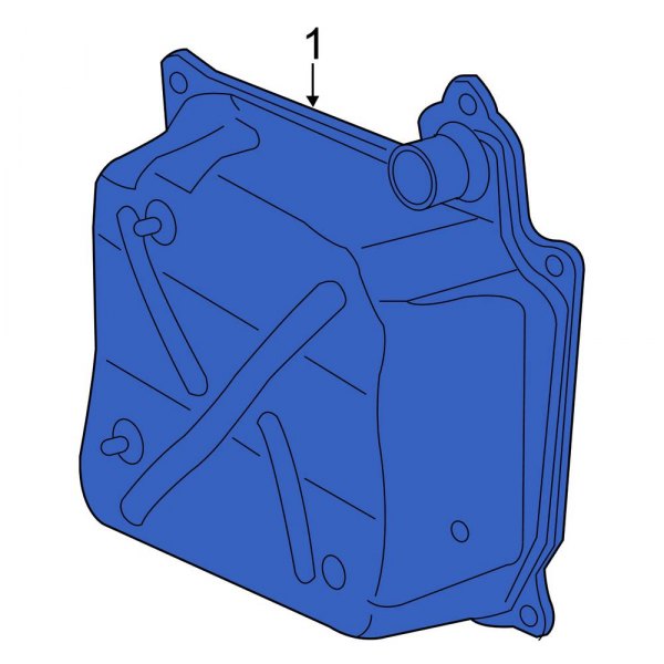 Volkswagen OE 0GC325201H - Automatic Transmission Cover