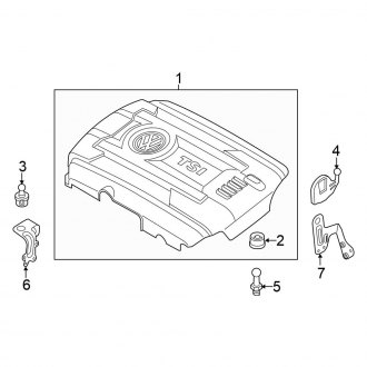 2021 Volkswagen Jetta Custom Engine Covers | CARiD