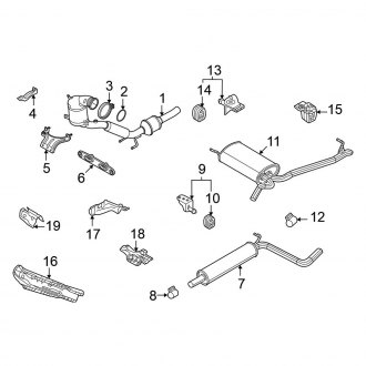 2022 Volkswagen Jetta OEM Exhaust Parts - Systems, Tips | CARiD