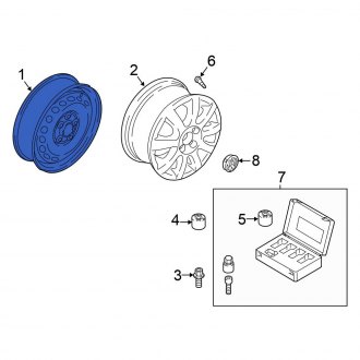 Volkswagen Jetta OEM Wheels - Original Steel & Alloy Wheels | CARiD