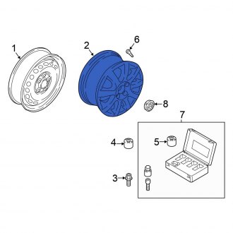 Volkswagen Jetta OEM Wheels & Tires | CARiD
