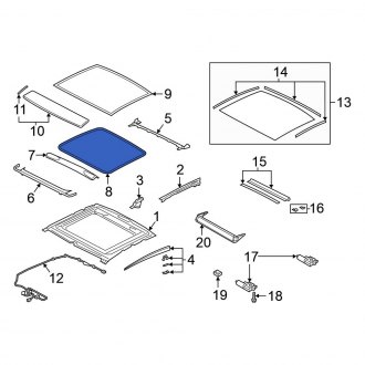 Volkswagen Roof Hardware | Clips, Screws, Latch Hooks — CARiD.com