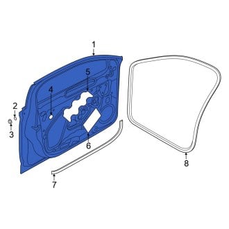 Volkswagen Jetta Replacement Door Shells & Skins | CARiD