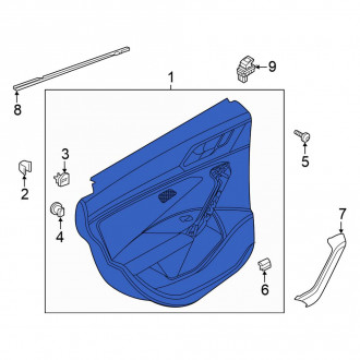 Volkswagen Jetta Interior Door Panels & Armrests — CARiD.com