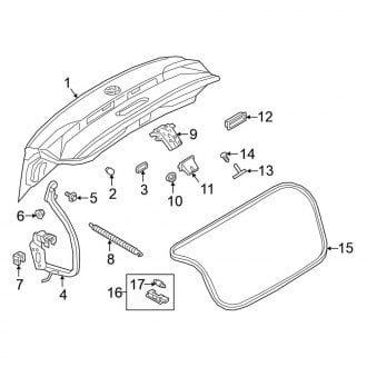 2025 Volkswagen Jetta Trunk/Tailgate Handles & Locks | CARiD