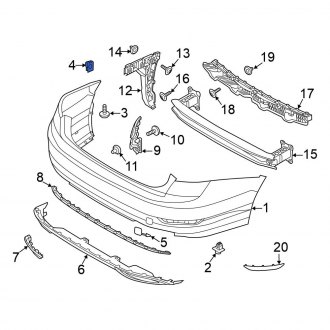 Volkswagen Taos OEM Bumpers | Genuine Front & Rear Bumpers — CARiD.com