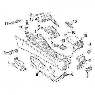 2022 Volkswagen Golf GTI Center Consoles & Parts — CARiD.com